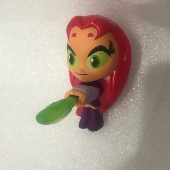 Toys | Teen Titans Starfire Toy Figure With Red Hair And Green Eyes ...